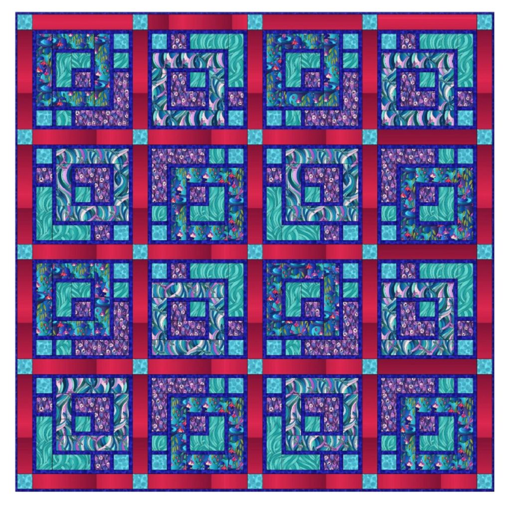 Reflections Quilt Kit - The Quilting Engineer